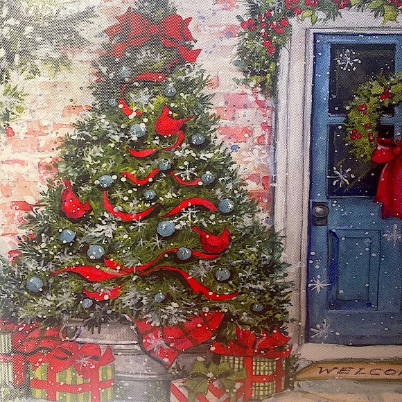 Susan Winget | Holiday | New Susan Winget Lighted Wall Art Called Front ...